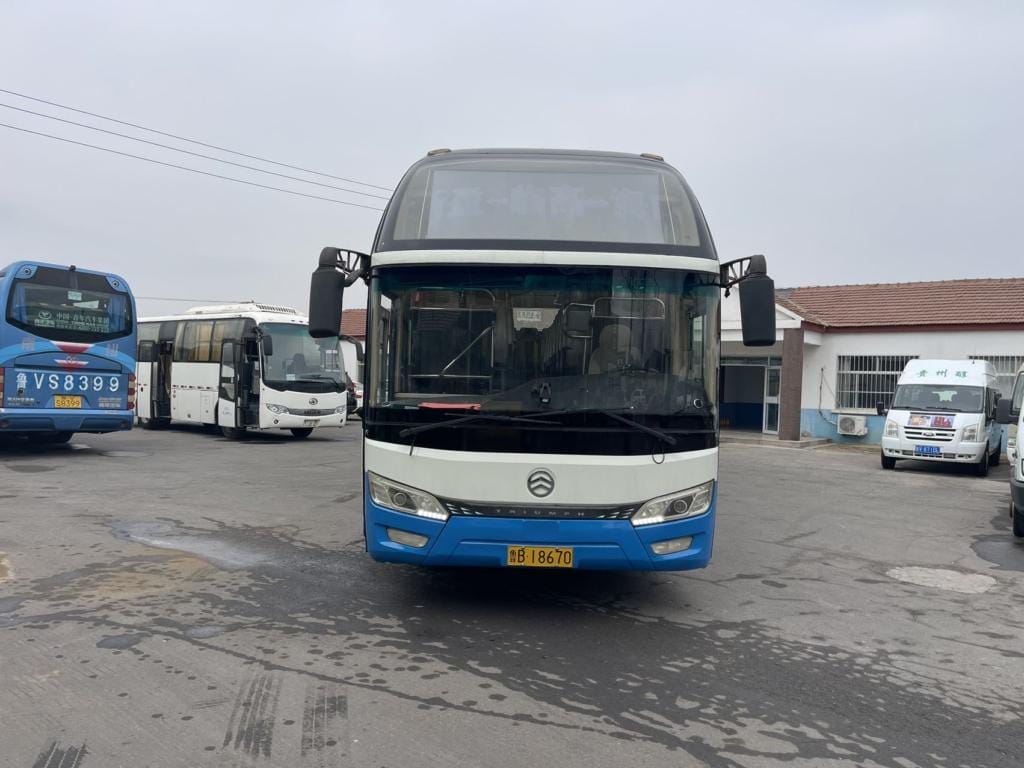 2018 Used city bus - Golden Dragon Diesel Bus- Saycan