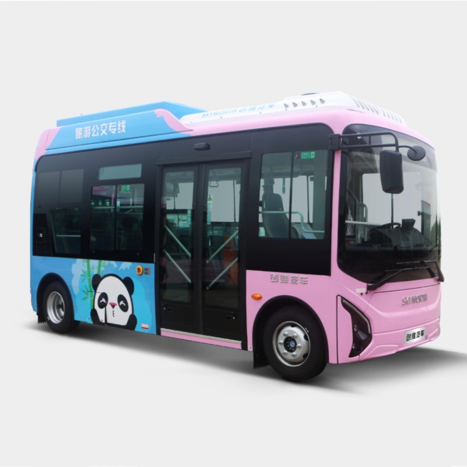 Skywell new energy city bus - 6m length electric bus - Saycan